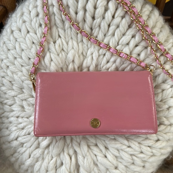 CHANEL | Bags | Chanel Authentic Pink Euc Calfskin Leather Coco Push ...
